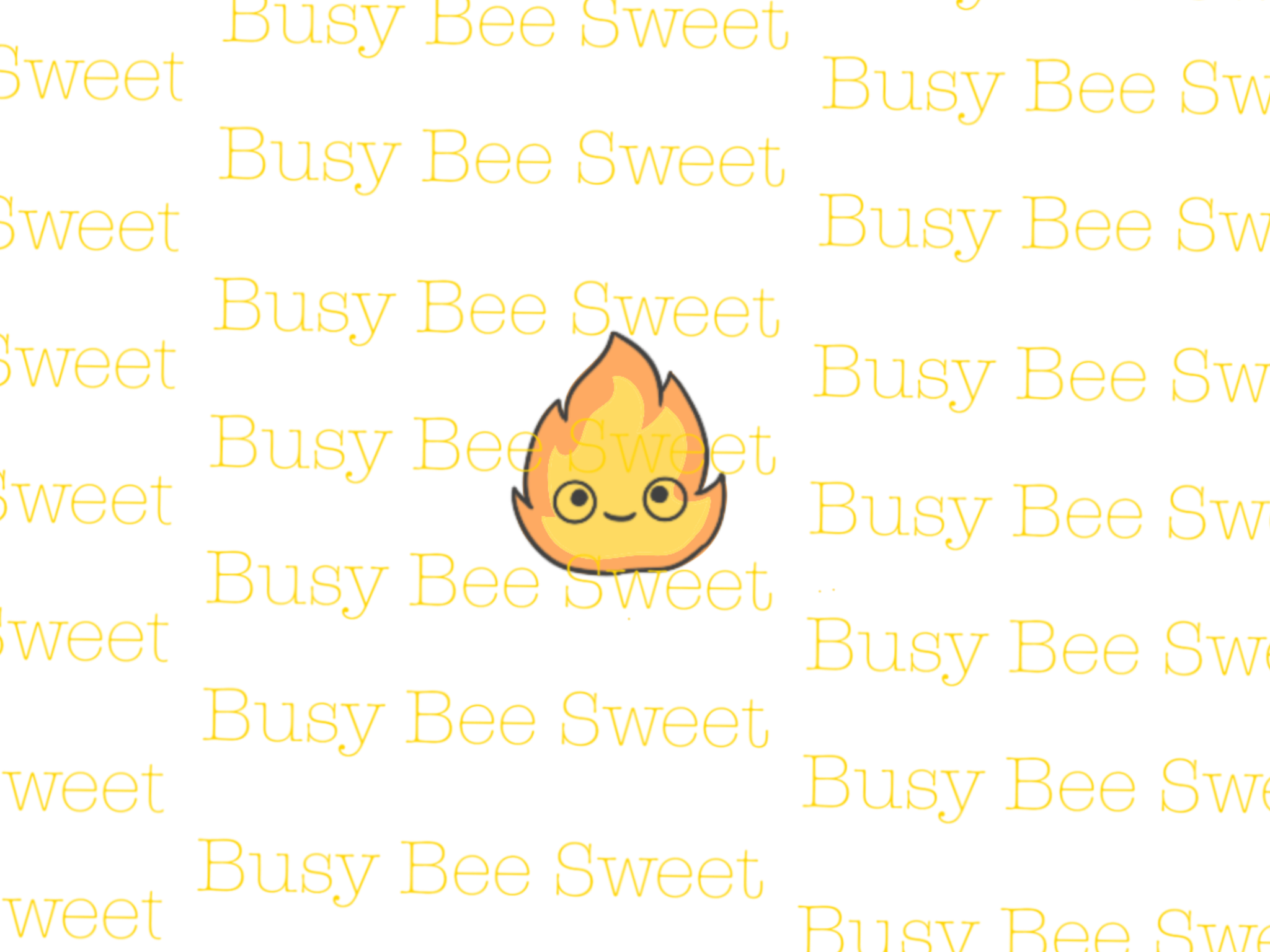 Studio Ghibli cutter- calcifer – Busy Bee Sweet