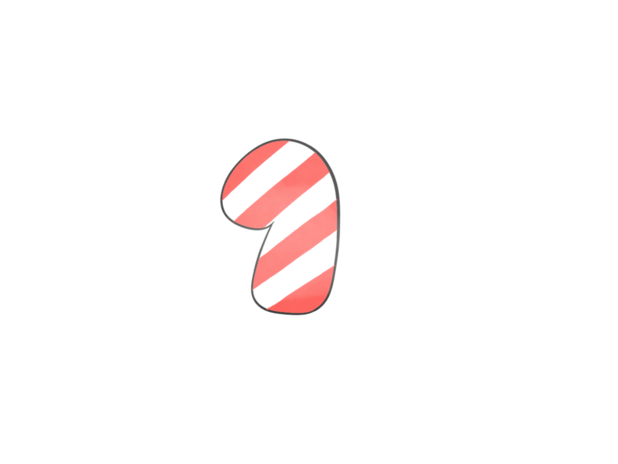 Candy Cane Cutter – Busy Bee Sweet