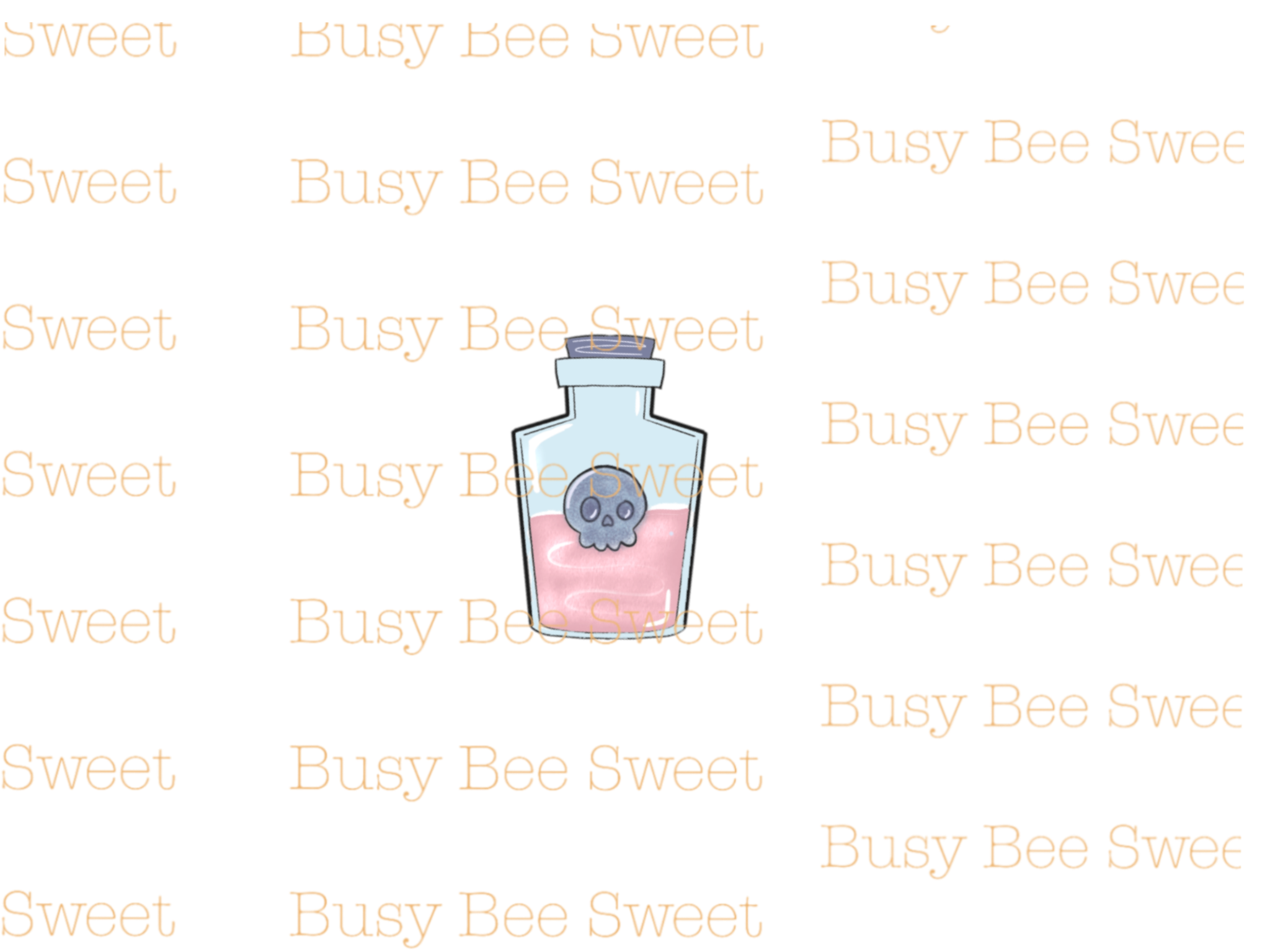 Poison Bottle Cutter – Busy Bee Sweet